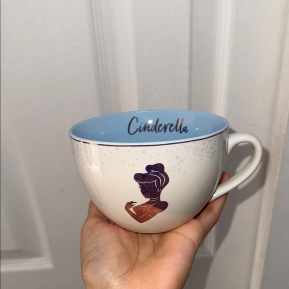 Disney | Kitchen | Cinderella Blue White Mug 6 Oz Mug Tea Cup Disney ...